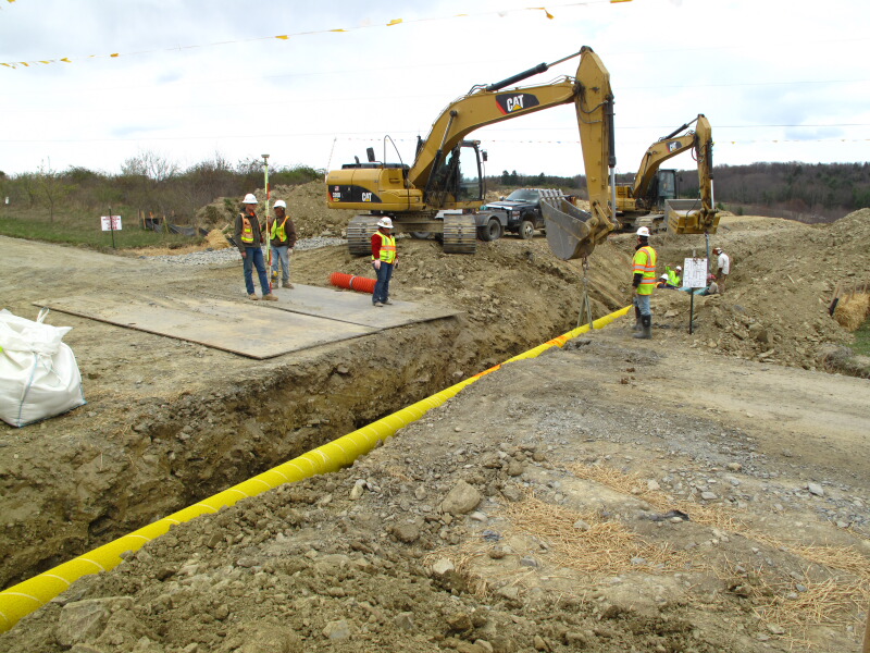 The Joyce Road Neighborhood: Pipeline Construction