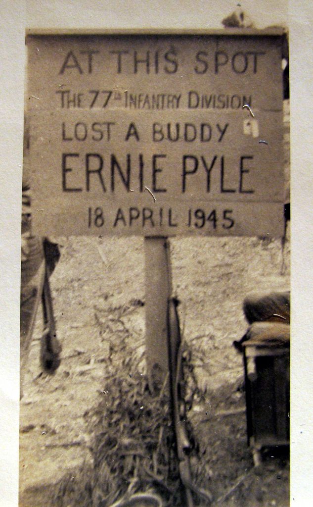 RIP Ernie Pyle | retropotamus