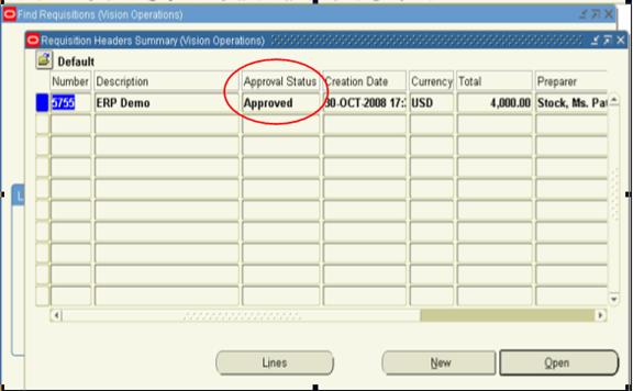 oracle applications: p2p