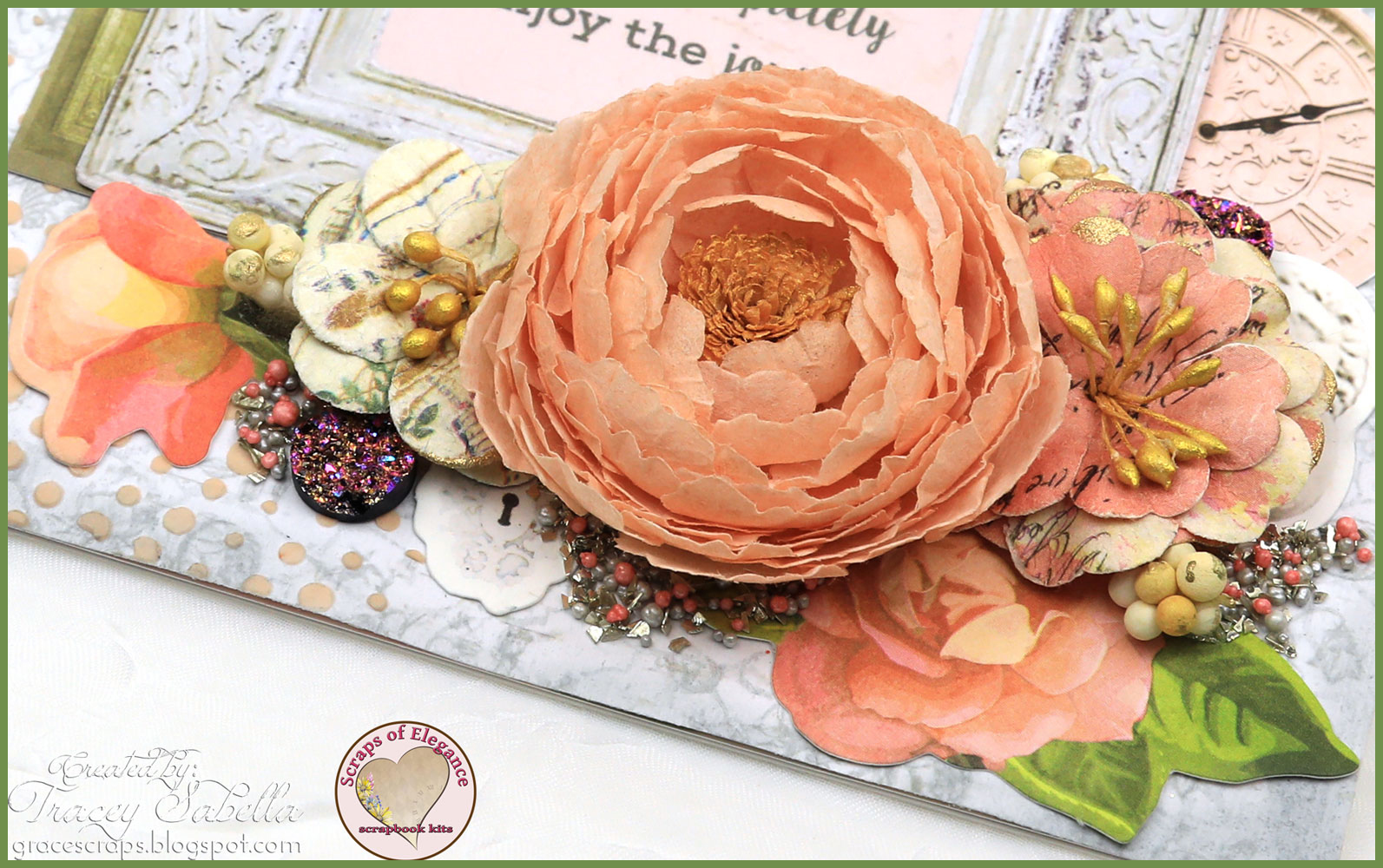 Scraps of Darkness and Scraps of Elegance: DIY Peony Flower and ...