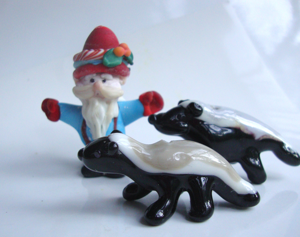 ~ Studio Marcy ~ Marcy Lamberson: Glass Honey Badgers Don't Care