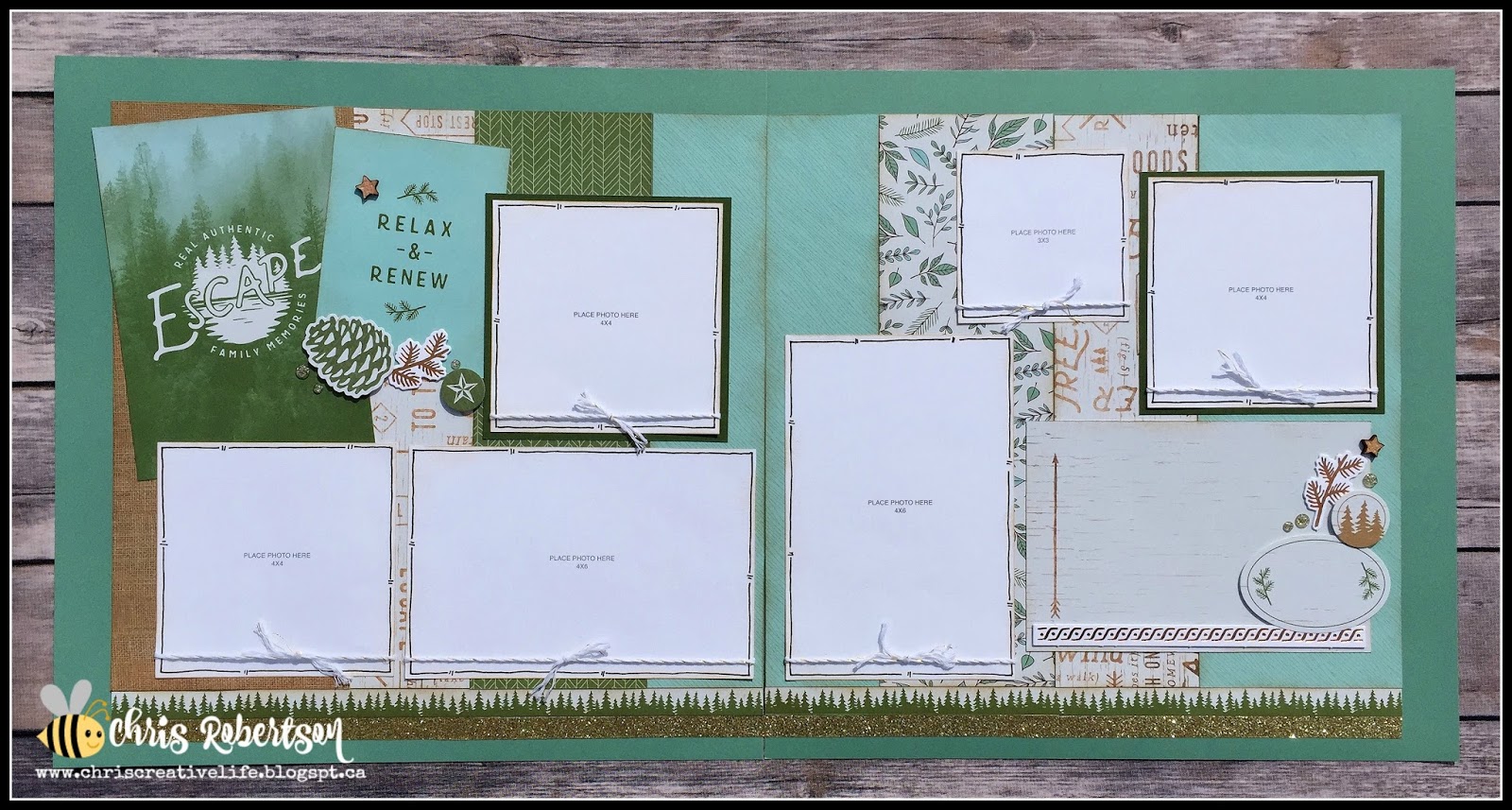 Chris' Creative Life: Fresh Air Scrapbooking Workshop