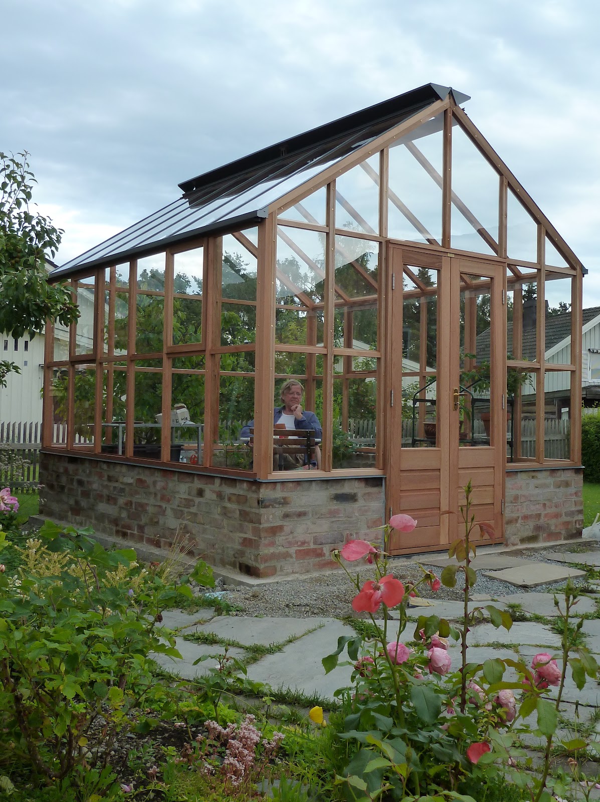 Verna trehus: Nytt drivhus!