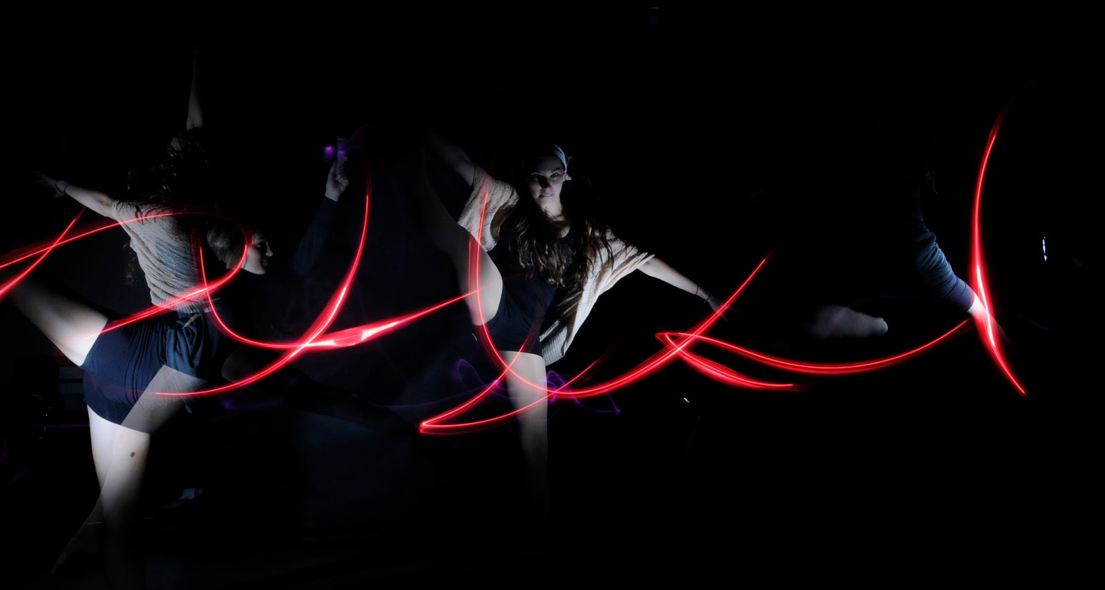 Han Cheung photography: Painting with Light: Dancers in the Dark