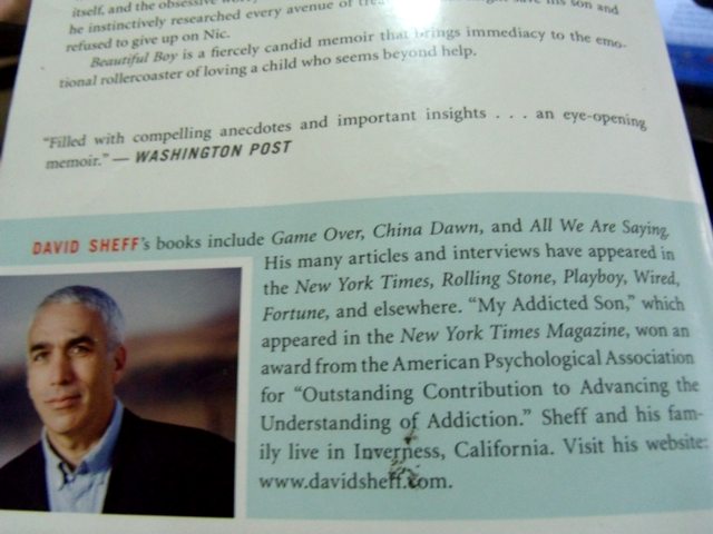 Pinay Prose and Stills: Beautiful Boy by David Sheff: Raw ...