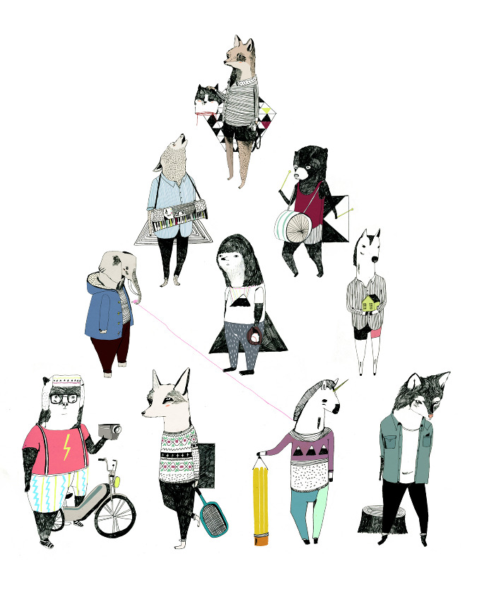 Pretty Peculiarities: Julia Pott’s awesome art