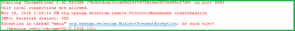 Different Types Of Exceptions In Selenium Webdriver Selenium Webdriver Tutorial Selenium