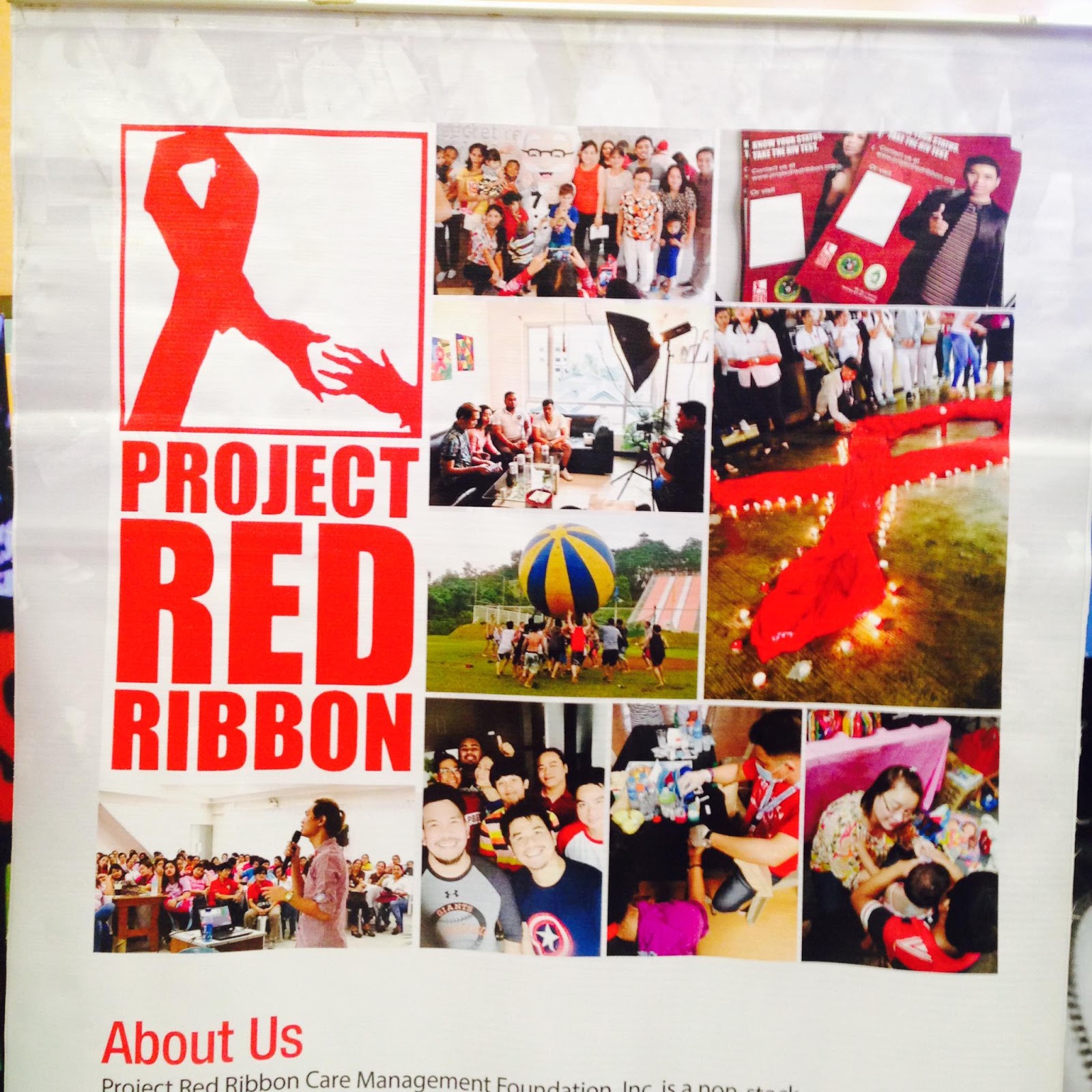 Project Red Ribbon Joined BDJ Event ~ Living with HIV in the Philippines