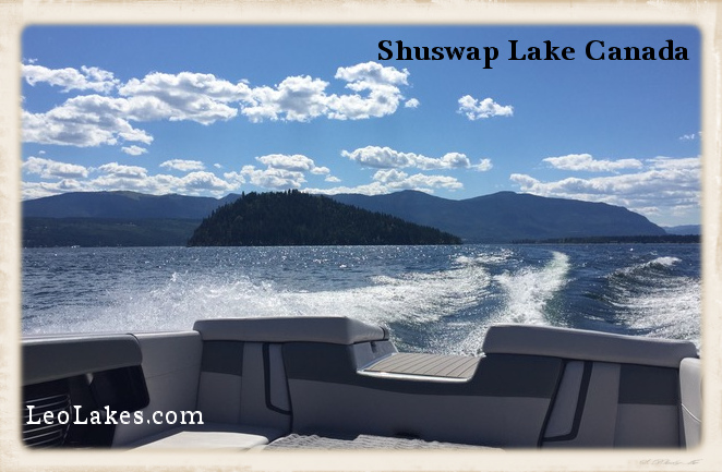 Leo Lakes: Decor map of Shuswap Lake