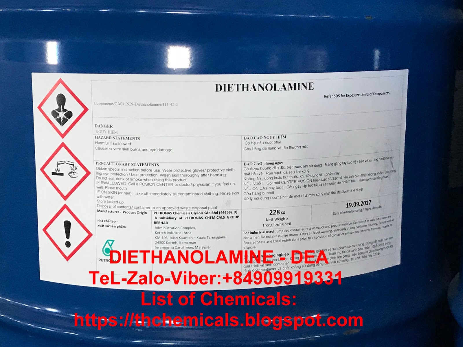 CHEMICALS, Industrial chemicals, SOLVENTS, HOÁ CHẤT CÔNG NGHIỆP, DUNG ...