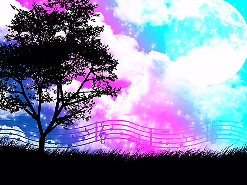 HYMN LINES: “Let music swell the breeze. And ring from all the trees ...