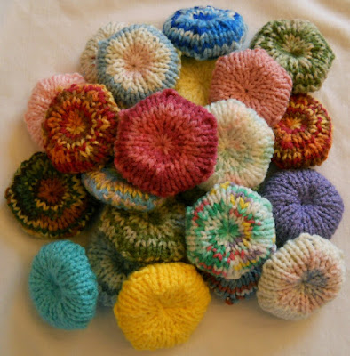 Loom Knitting Newsletter Showers bring Picot Flowers