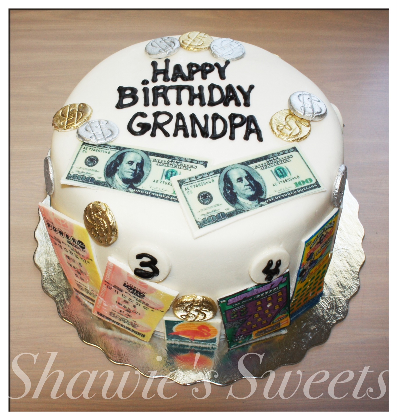 Shawie's Sweets: Lottery Cake