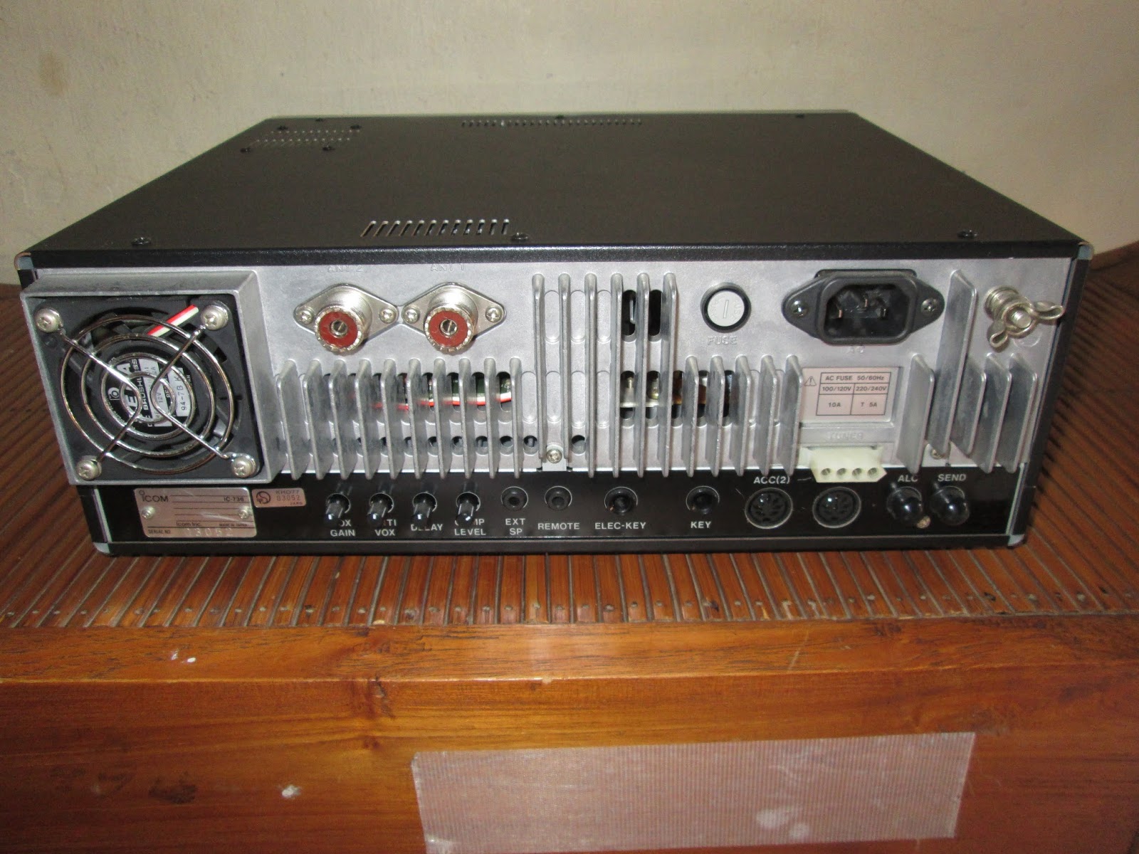 GERNAR ELEKTRONIK: HF ICOM IC-736M DUS & IC-736 TANPA DUS