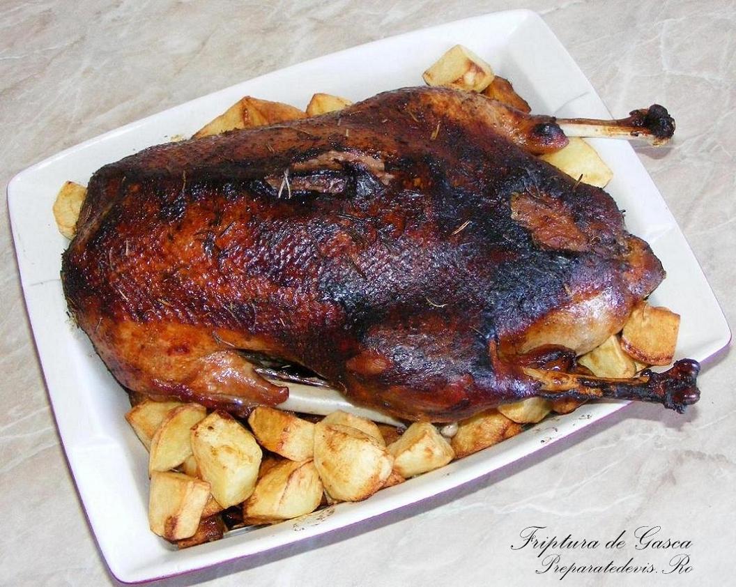 Friptura de gasca la cuptor | Preparatedevis.ro