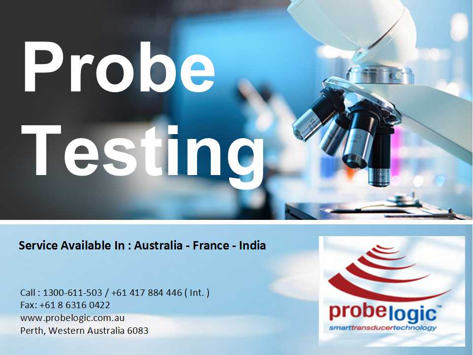 Medical Ultrasound Blog: Probe Testing