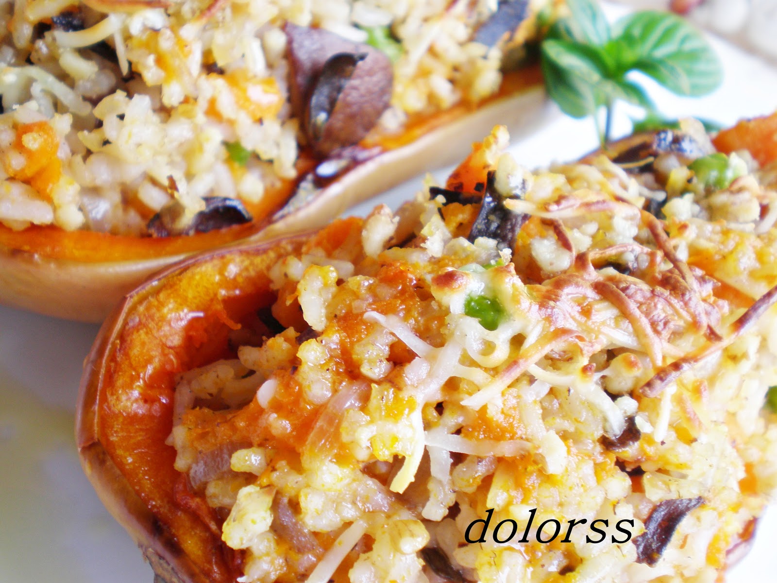 Blog de cuina de la dolorss: Calabazas rellenas de otoño