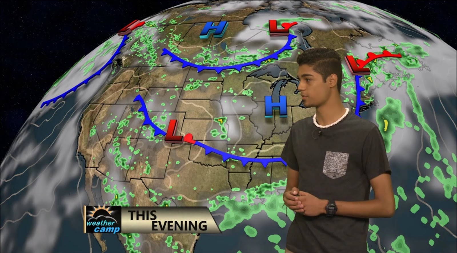 High Tech’s Jeremy Lewan Meets Fox 5 News Meteorologist Mike Woods at ...