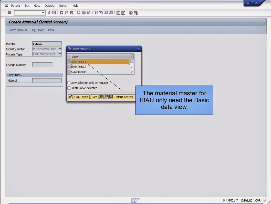 青蛙SAP分享 Froggy's SAP sharing: IBAU Material Type for Plant Maintenance