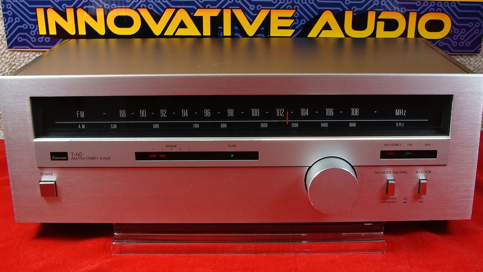 Sansui T-60 - Analog Tuner | AudioBaza
