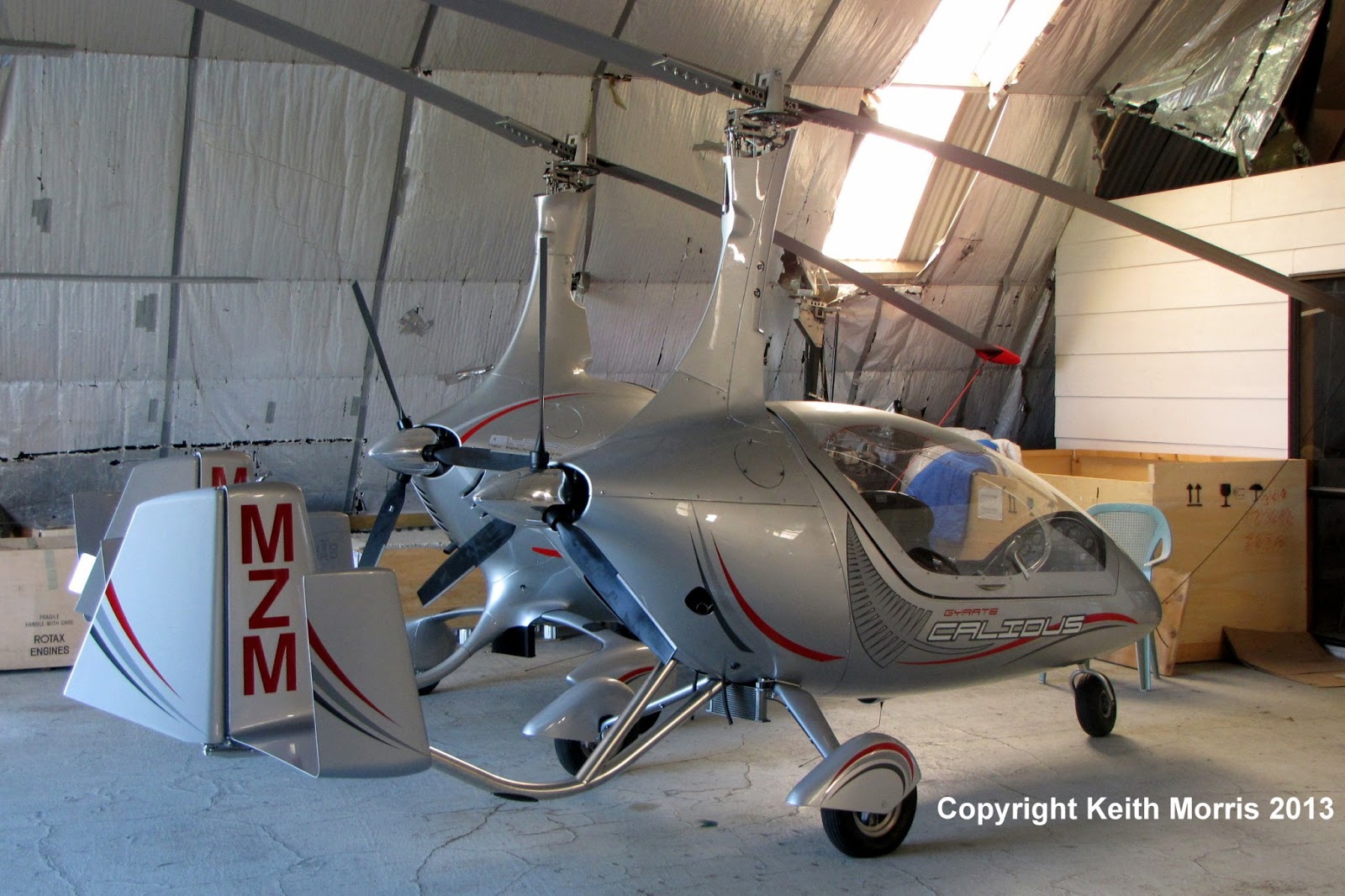 NZ Civil Aircraft: AutoGyro GmbH Gyrocopter Evolution at Gyrate NZ Ltd ...