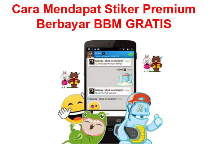 Trik Cara Mendapat Stiker BBM Premium Berbayar Gratis