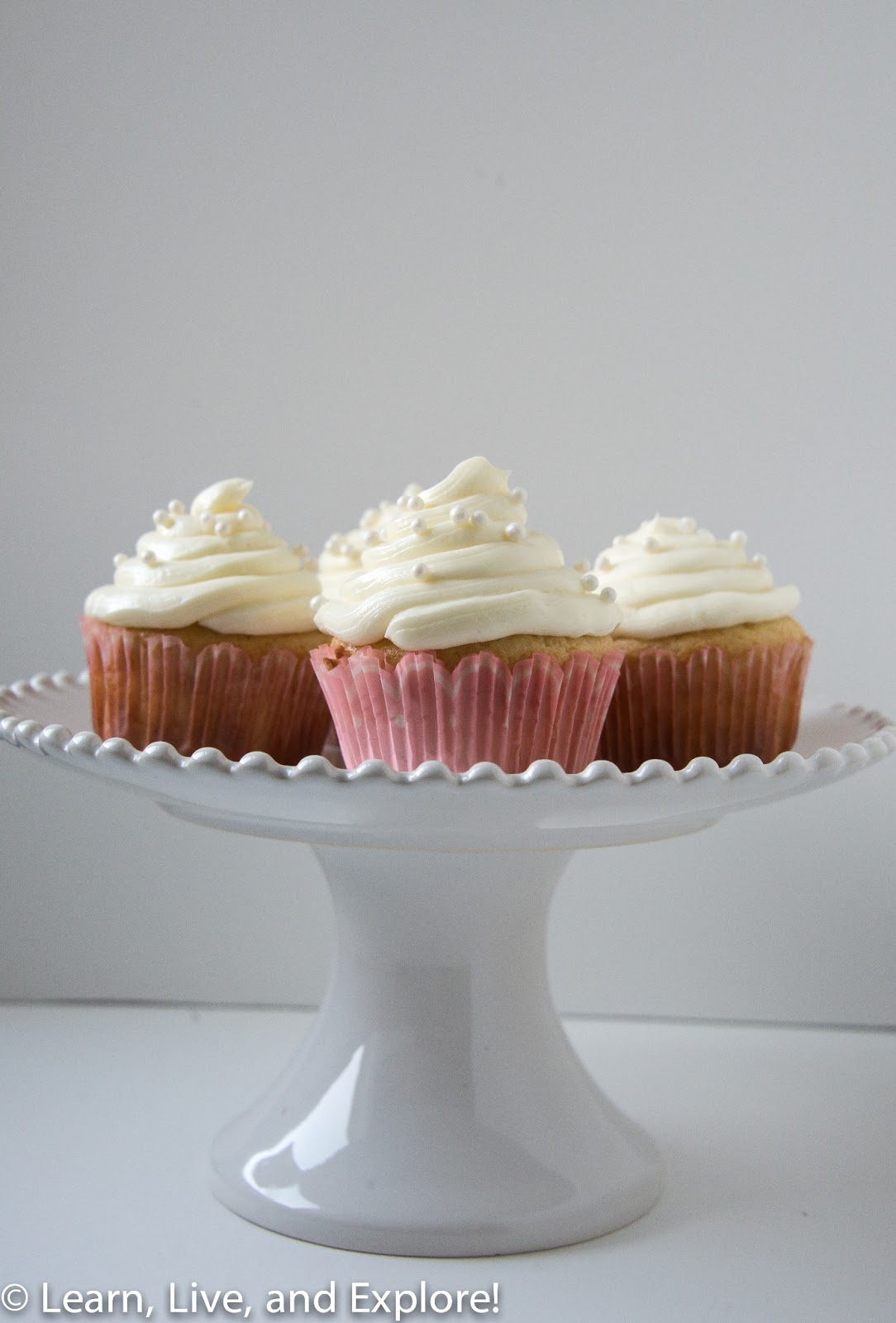 February Cupcake of the Month - Champagne Cupcakes ~ Learn, Live, and ...