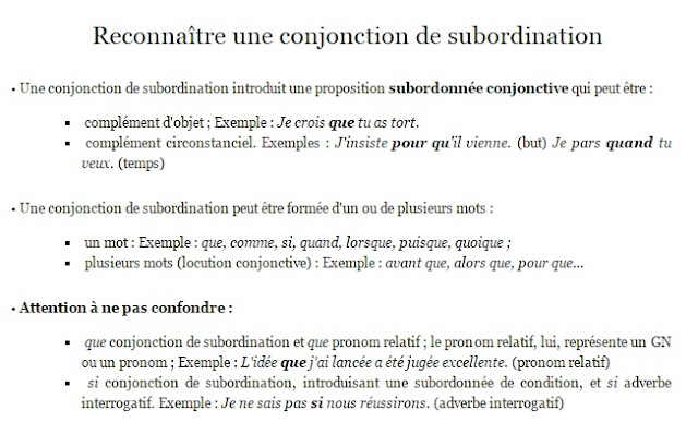 L'atelier FLE: 4º ESO - Les conjonctions vs. les pronoms relatifs