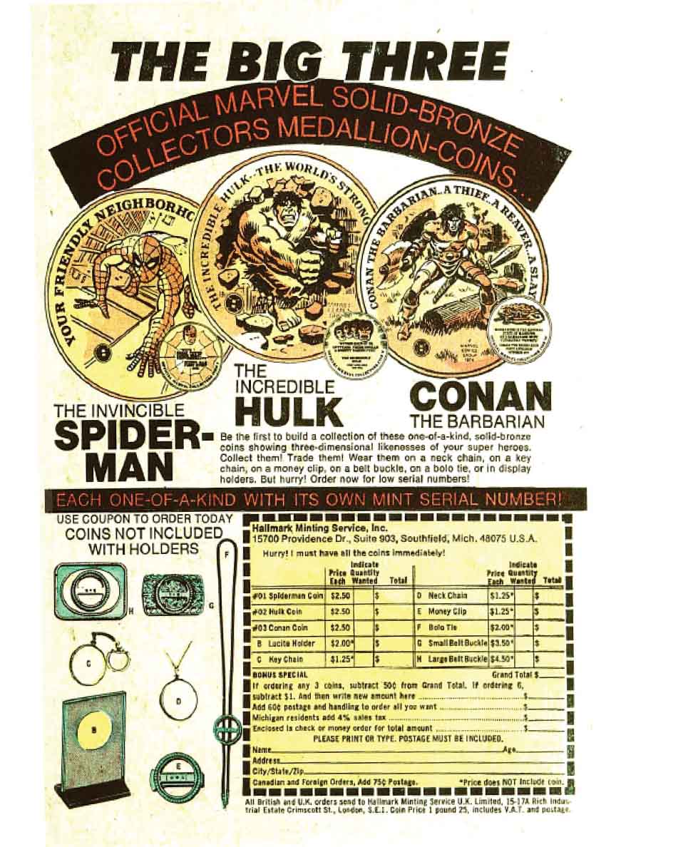 Barry's Pearls of Comic Book Wisdom: Marvel's In-House Ads from the ...