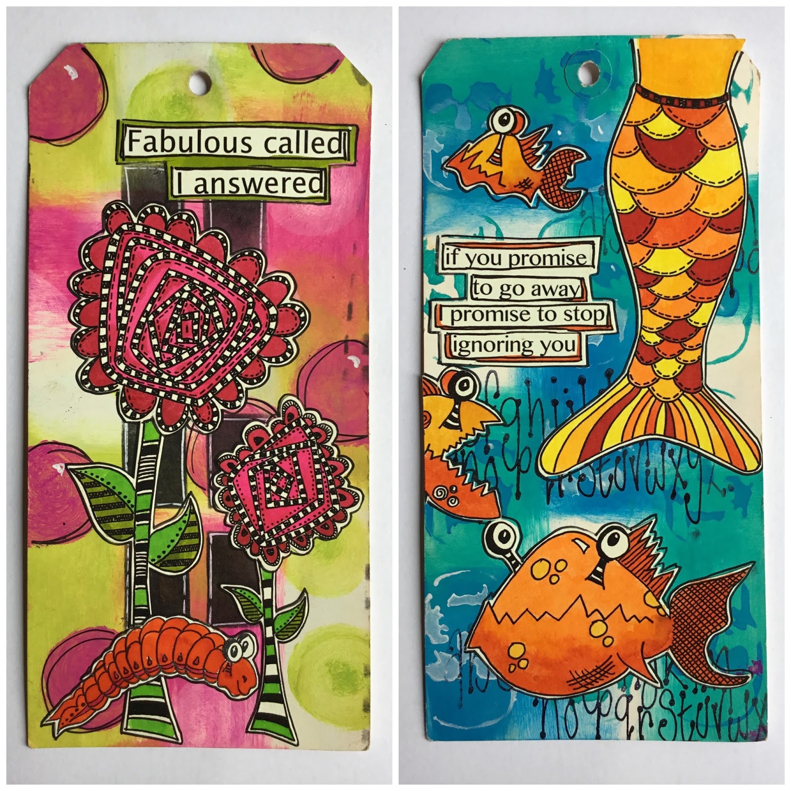 Dylan's Blog: New Dylusions Stamp Samples