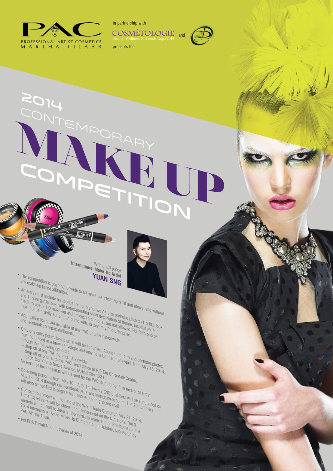 Lucky Citrine: PAC Make Up Competition 2014