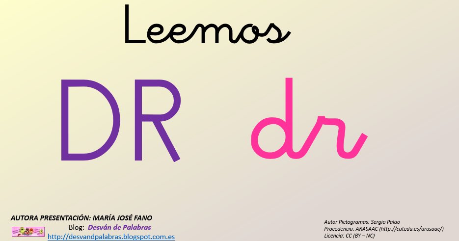 Desván de Palabras: GRUPO CONSONÁNTICO "DR"