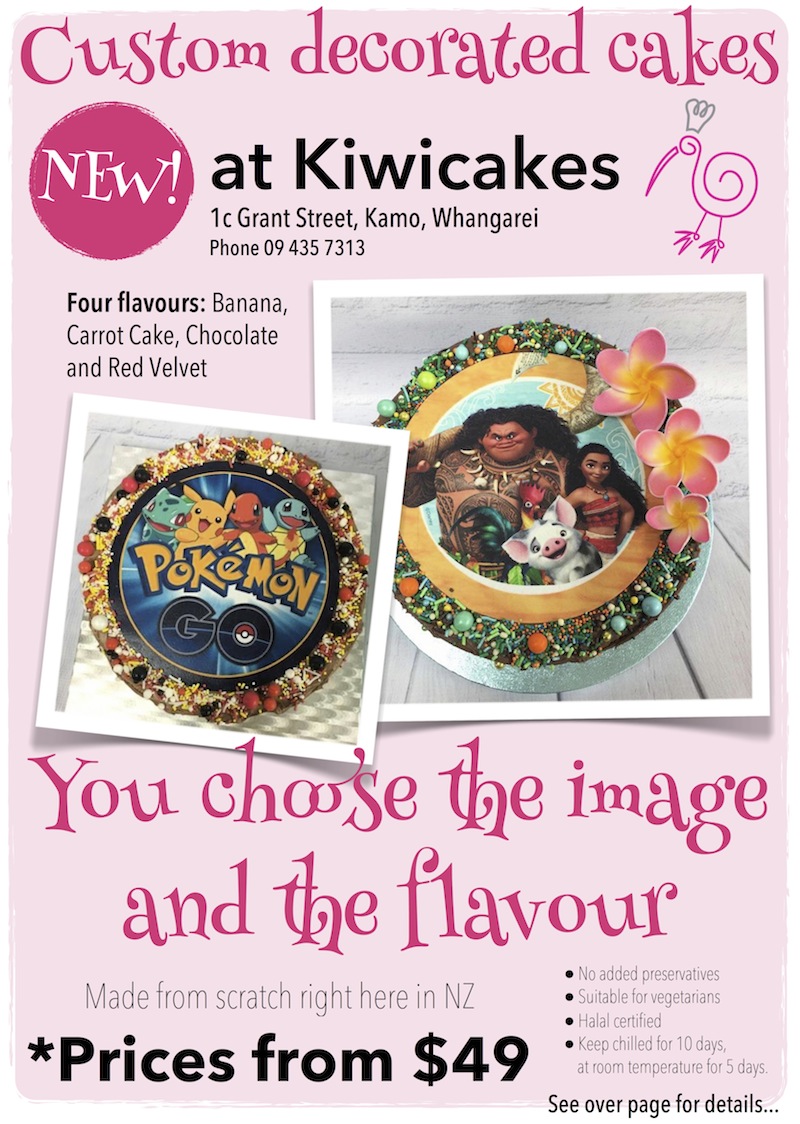 Kiwi Cakes: Our Cakes
