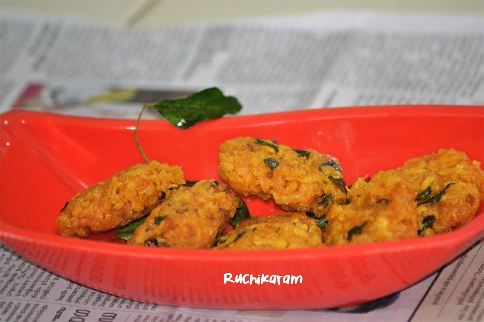 Ruchikaram: Kappa Vada | Tapioca Vada