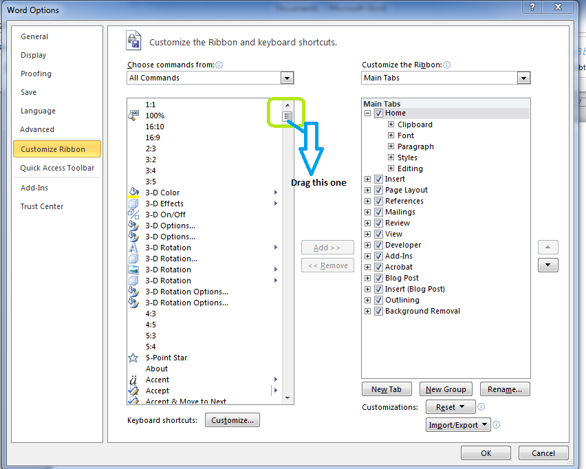 Text to speech using Microsoft Word