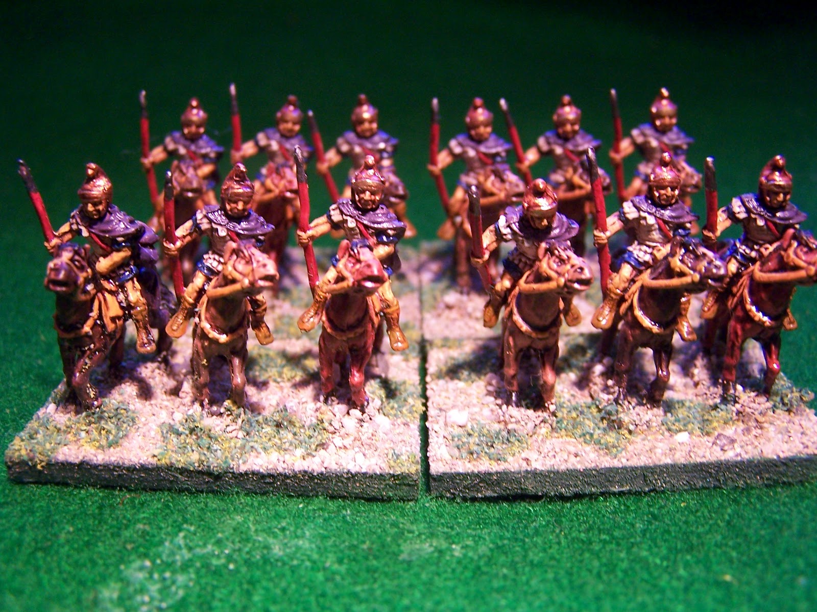 Lunacy & Whimsey: Basic Impetus Alexandrian Macedonian army finished