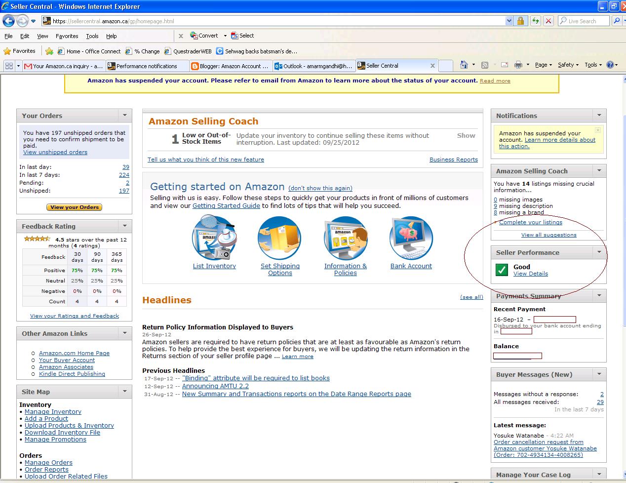 Amazon Account Suspended - No Reason Given: Amazon Account Banned ...