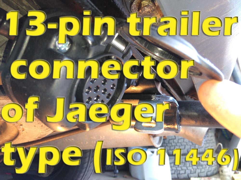 Husvagnsbloggen - Caravan blog: Installation av 13 polig husvagnskontakt.