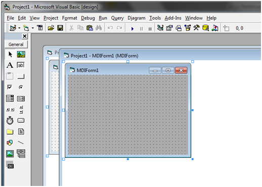 Nemure no King: Tutorial Membuat MDI Form pada VBasic