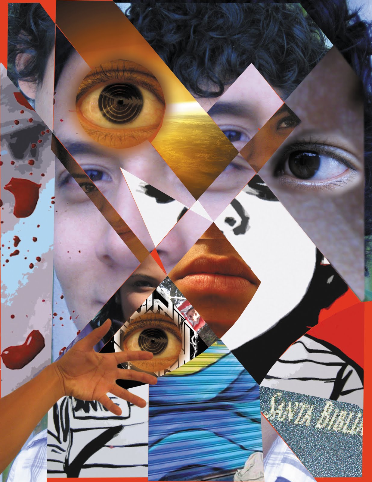 Corriente de los Medios: Autorretrato digital cubista