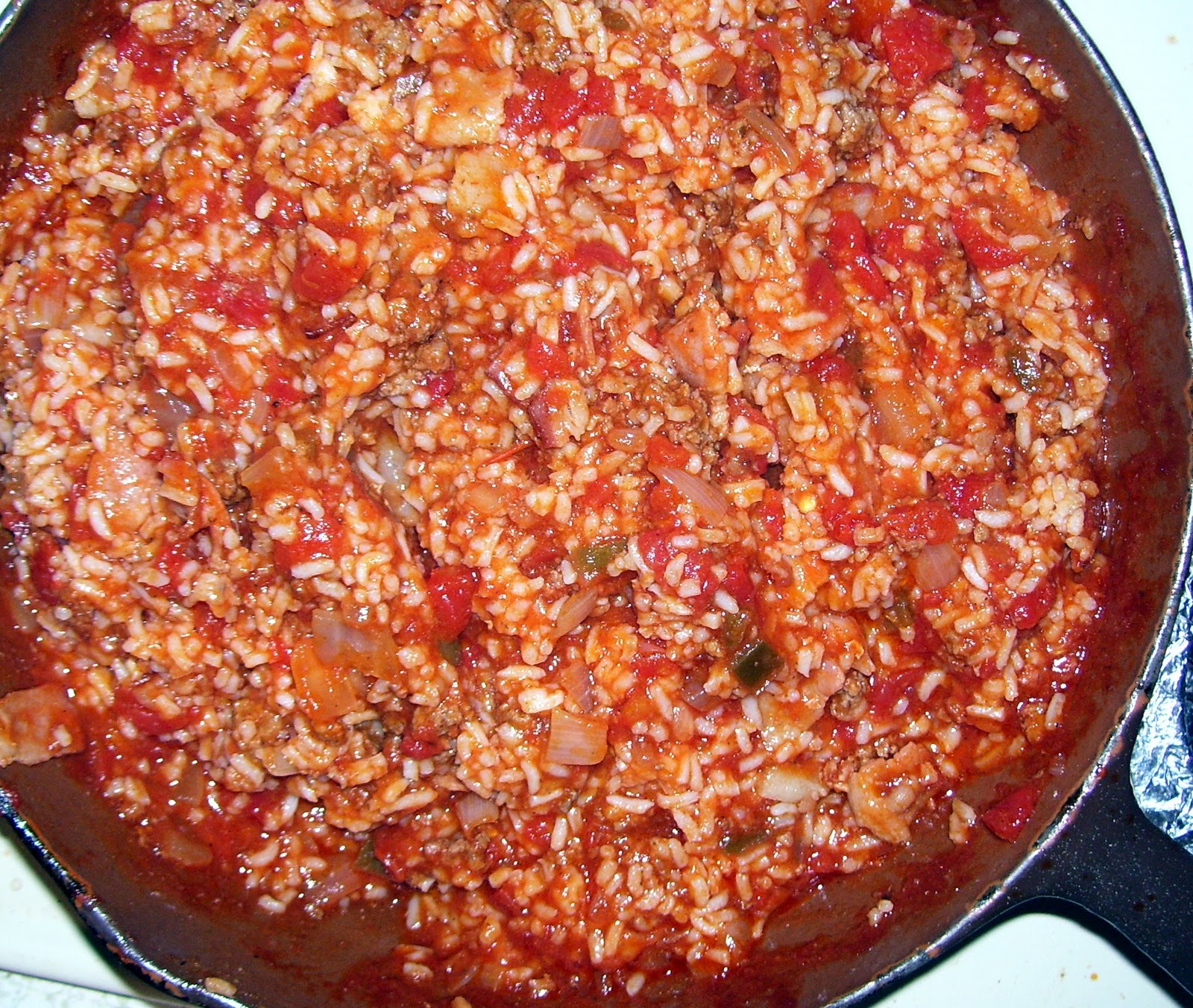 California Girl's Southern Fried Fusion: Hal's Spanish Rice