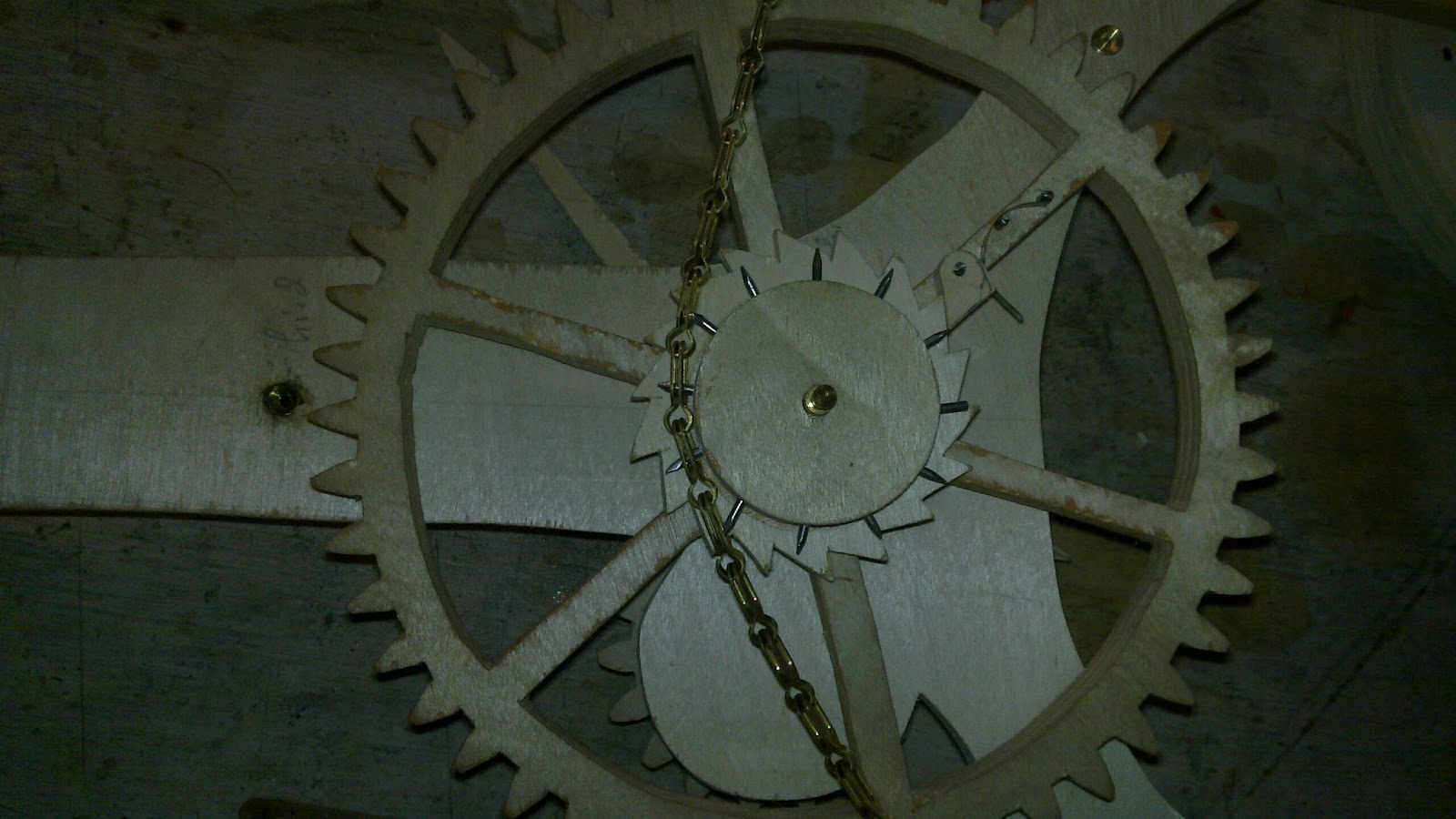 Engineering mathematical machines: Clock drive updates: Chain sprocket ...