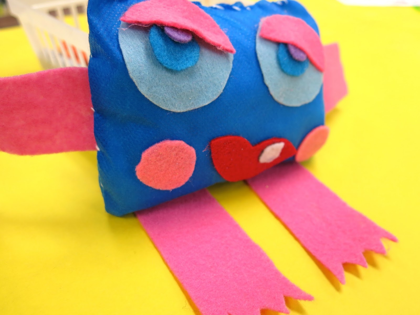 Cassie Stephens: In the Art Room: Stitched Monsters, Update!