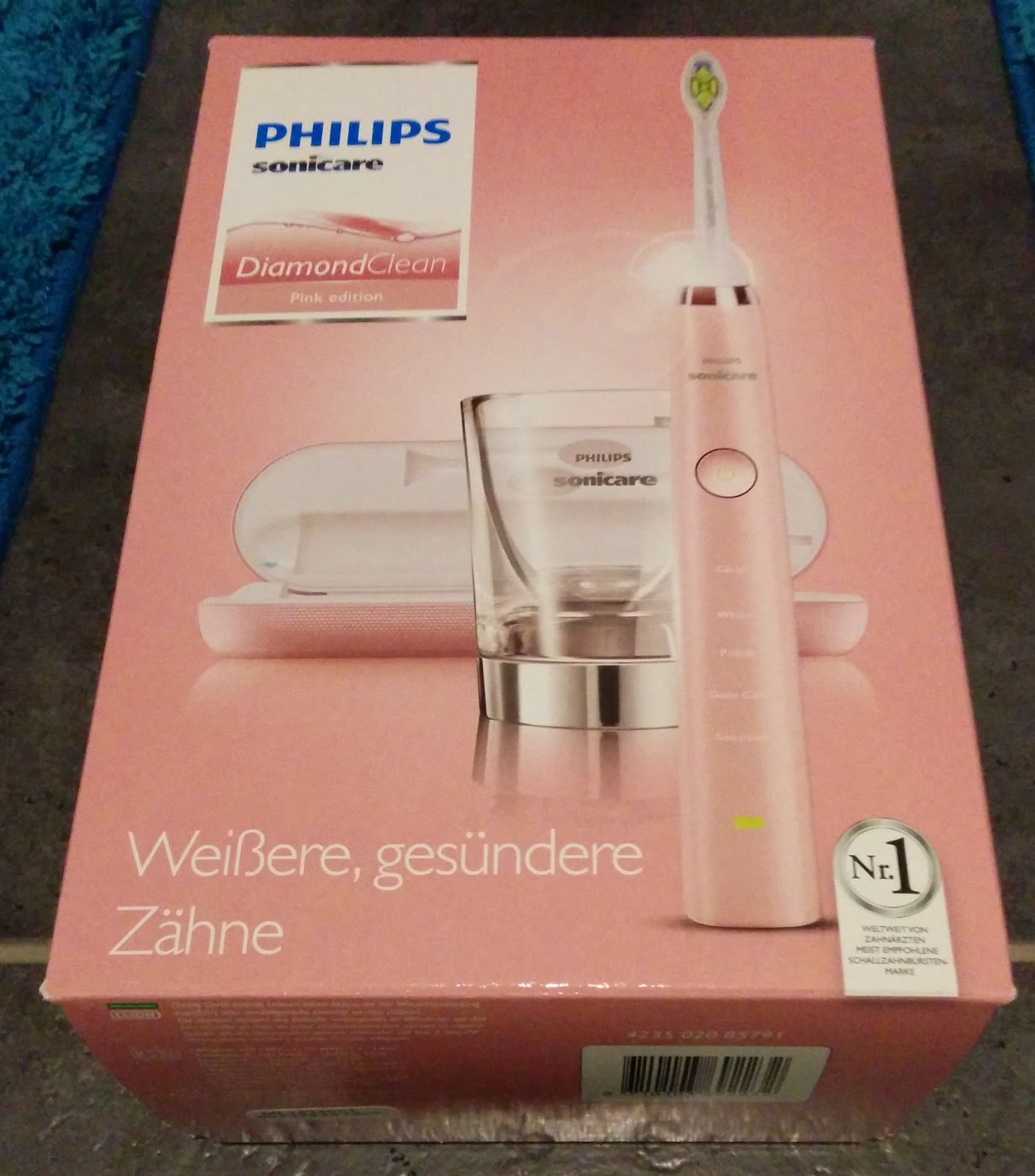Neue Produkte - Hier getestet: Philips Sonicare Diamond Clean Pink Edition