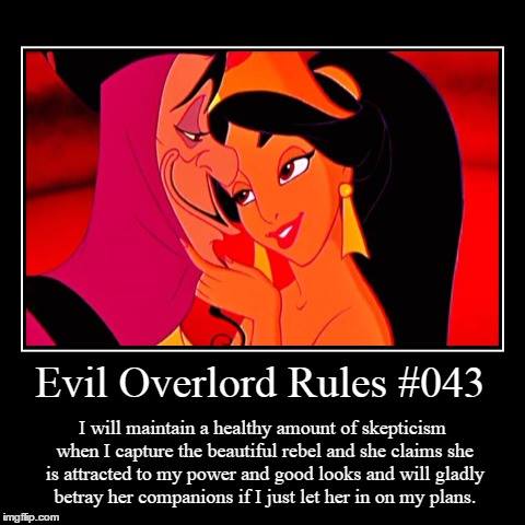 Scott M. Baker: Evil Overlord Rules, Part 3
