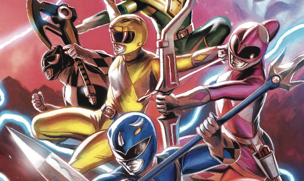 Revelada a capa do livro de ilustrações de Power Rangers