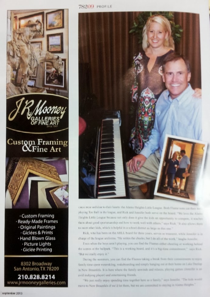 J.R. Mooney Galleries of Fine Art: 78209 Magazine Ad and new Oct ...