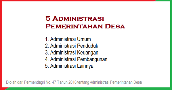 5 Jenis Administrasi Pemerintahan Desa - CNN Times IDN