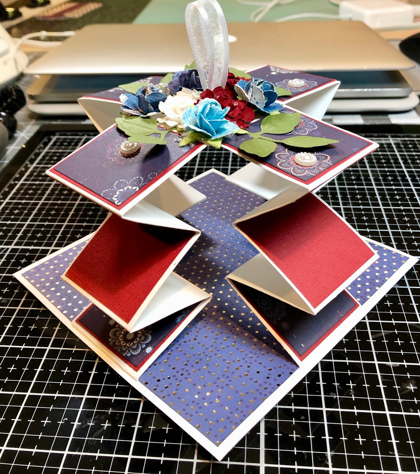 D. Vance Paper Art Designs: PULL UP CARD