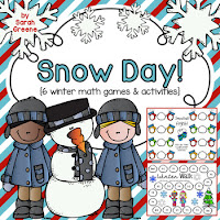 Snowman +10 Game (freebie) | A Sunny Day in First Grade